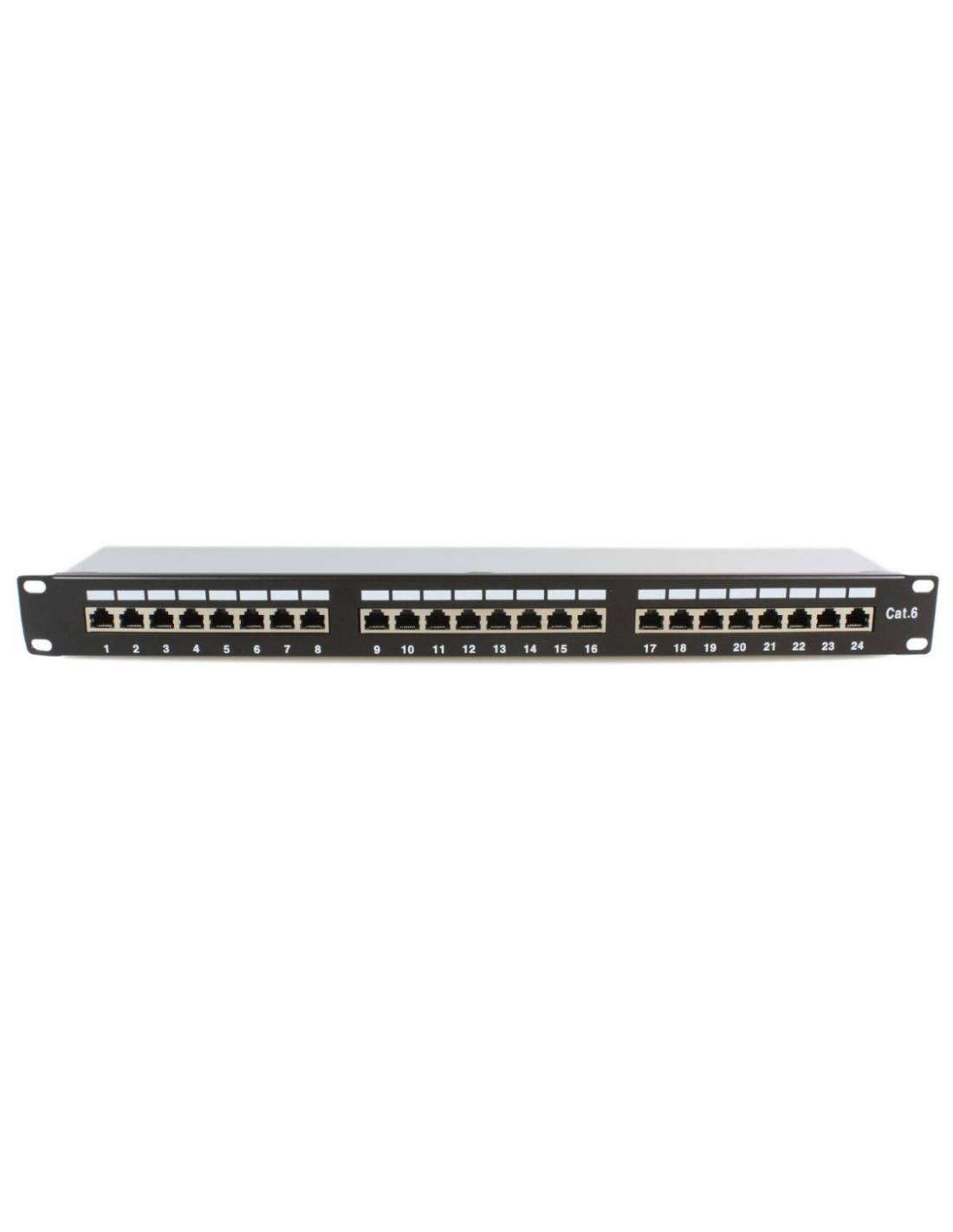 PATCH PANEL MICROCONNECT 24 PUERTOS RJ45 FTP CAT. 6A